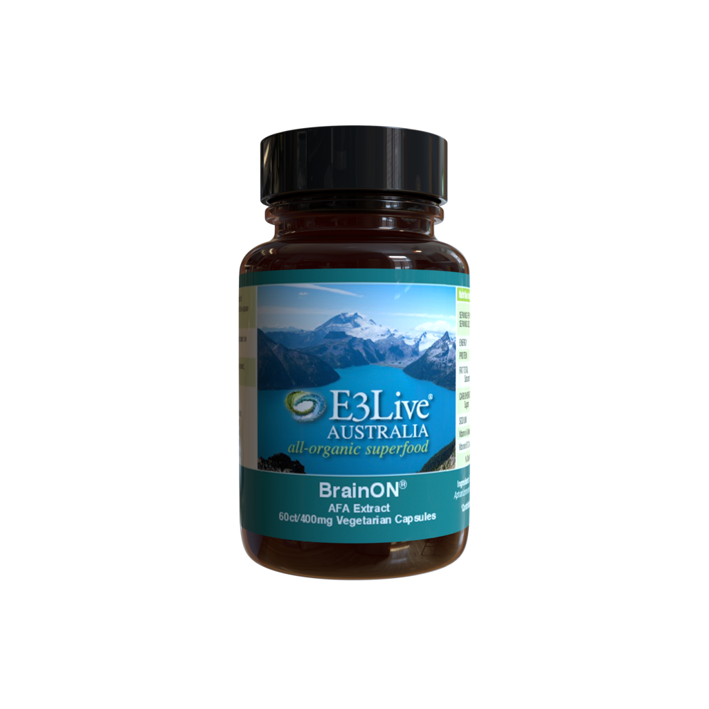 BrainON® by E3Live® Capsules - For High Cognitive Support 120 Capsules ...